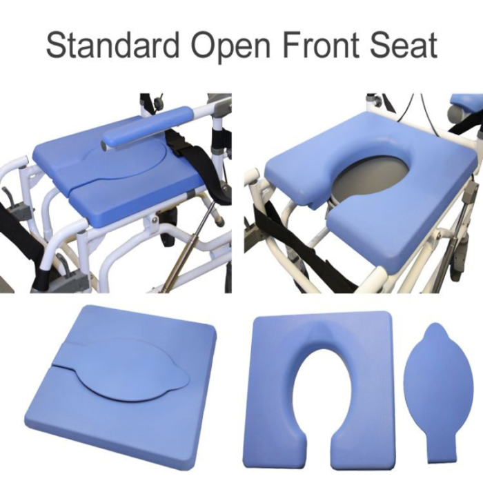 18" Aluminum Shower & Commode Chair 180 - Rehab Medical Mobility