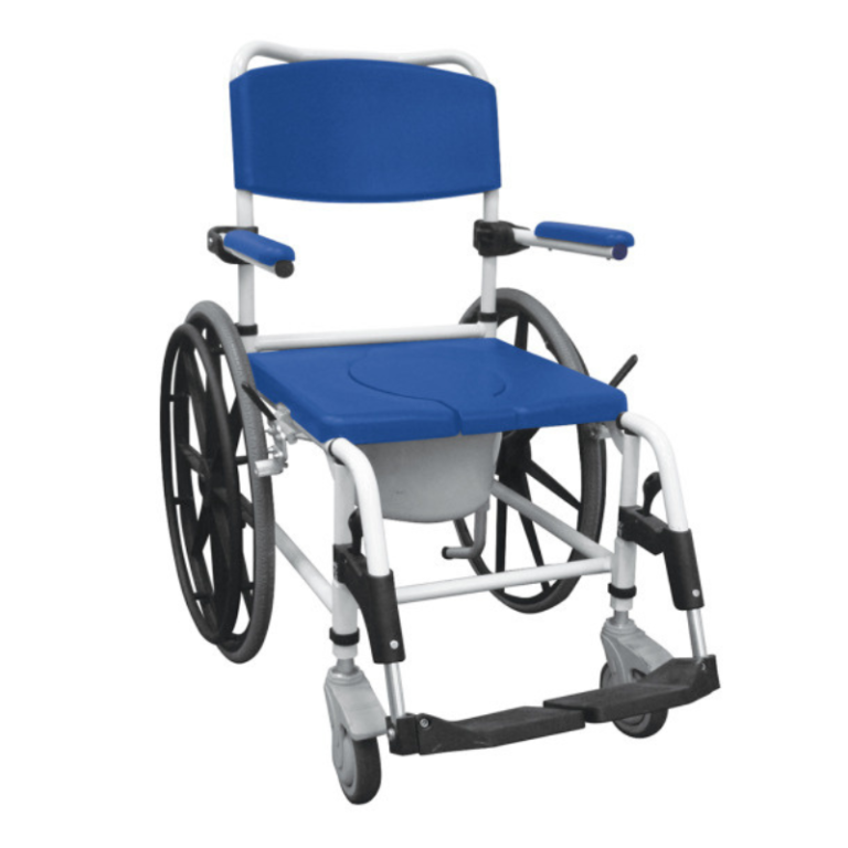Aluminum Rehab Shower Commode Chair - Rehab Medical Mobility